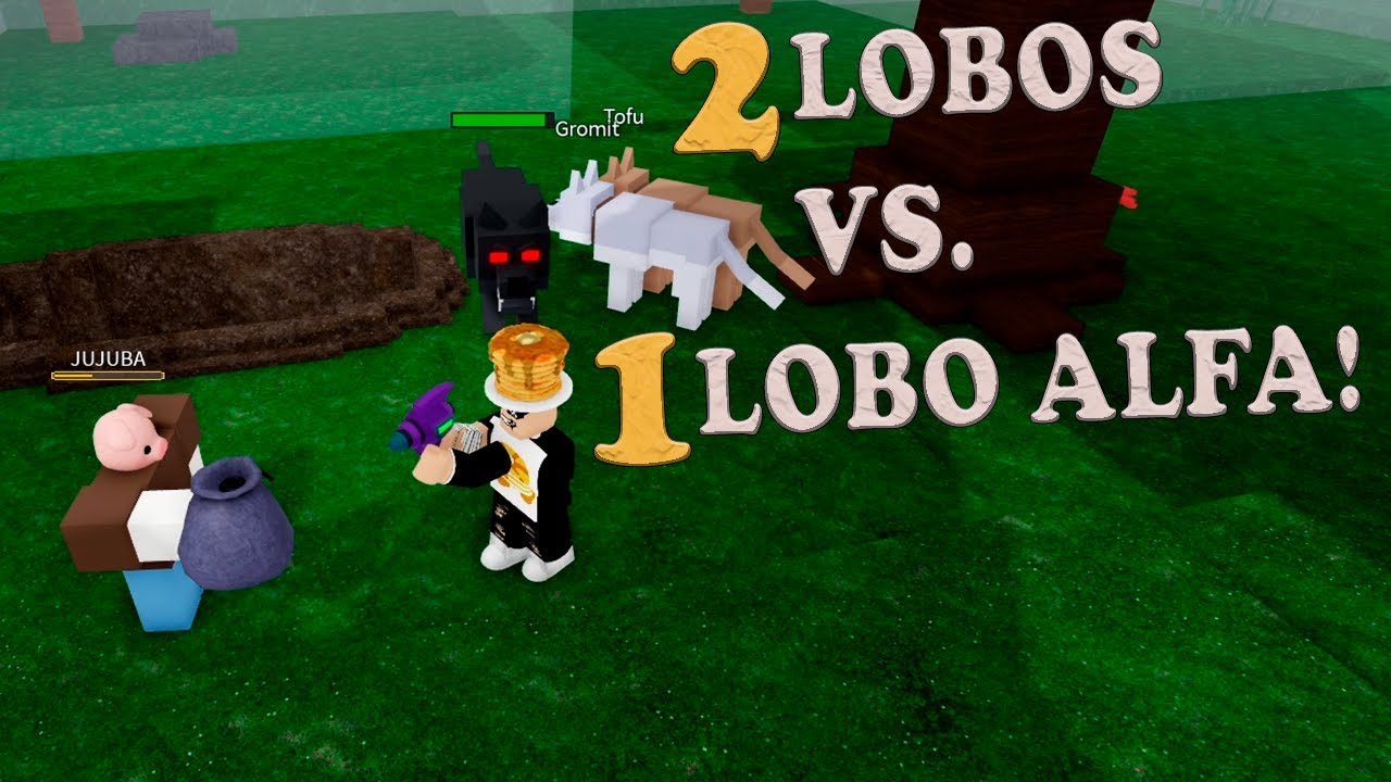 DOIS LOBOS VS. UM LOBO ALFA NO 99 NOITES NA FLORESTA 🔦!!! - YouTube