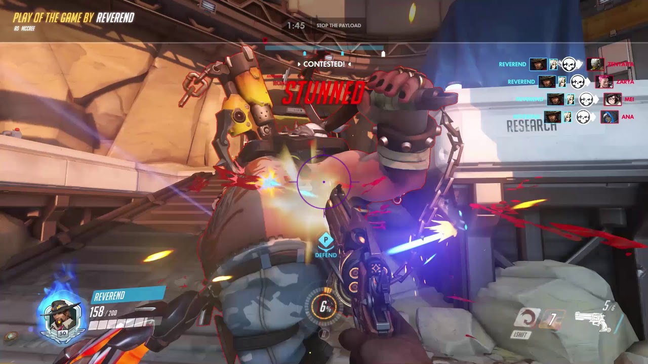 Overwatch McCree Play of the Game 2019 05 15 13 11 00 - YouTube