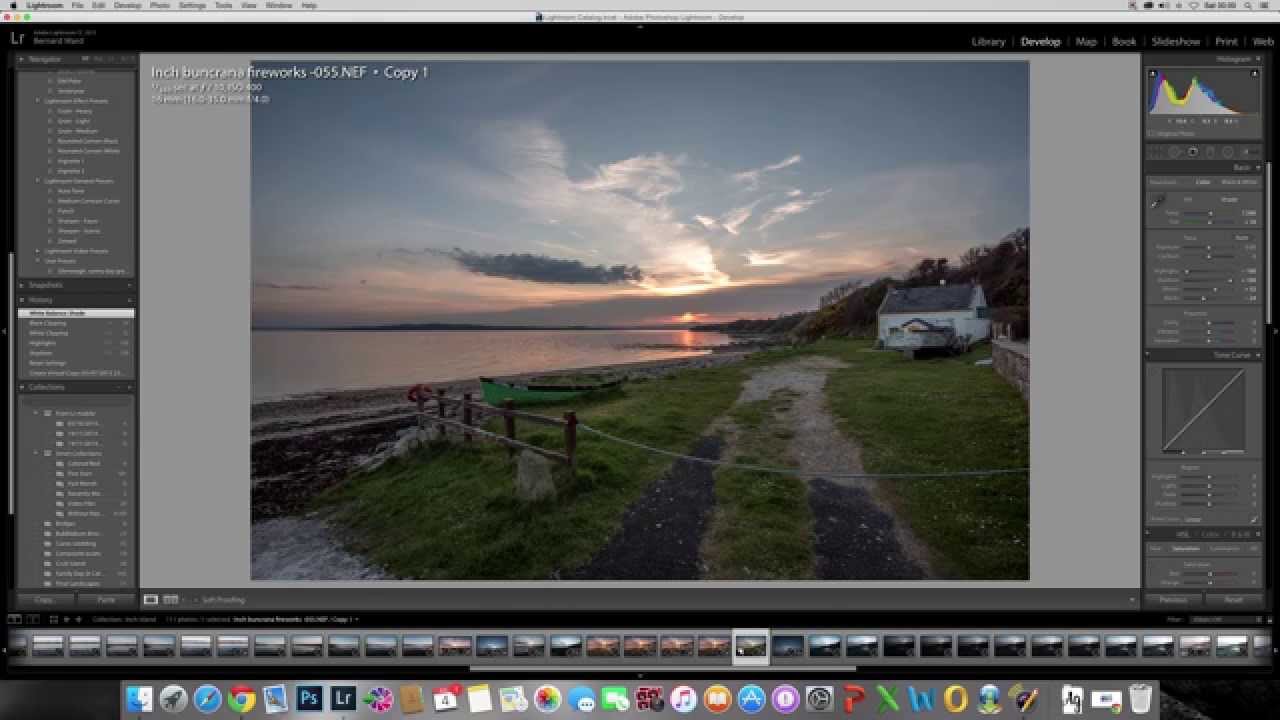 How to restore a underexposed landscape image using Adobe Lightroom and ...