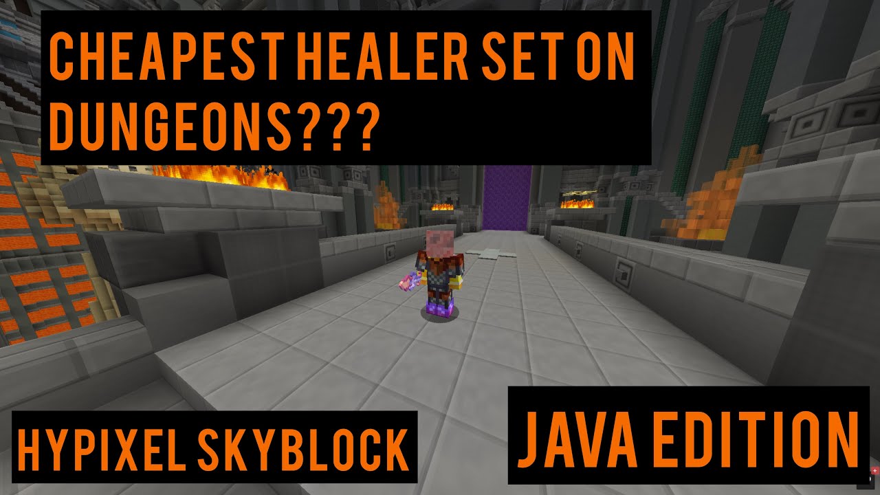 cheapest healer set in hypixel skyblock | hypixel skyblock - YouTube