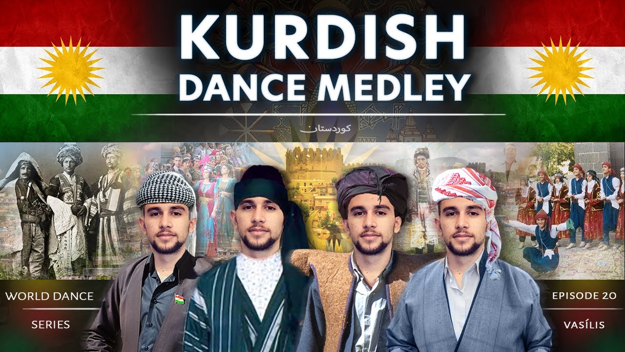 Kurdish dances! ☀️ (World Dance Series: ep20) Govenda Kurdî - YouTube
