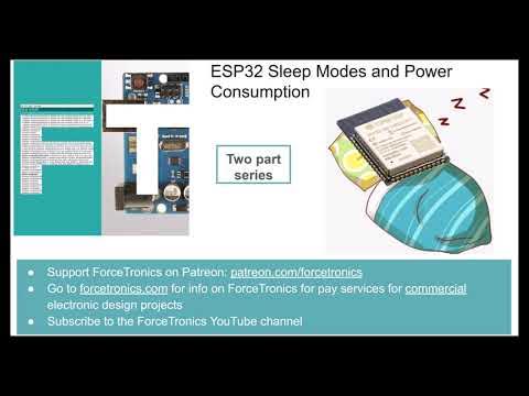 ESP32 Sleep Modes and Power Consumption - YouTube