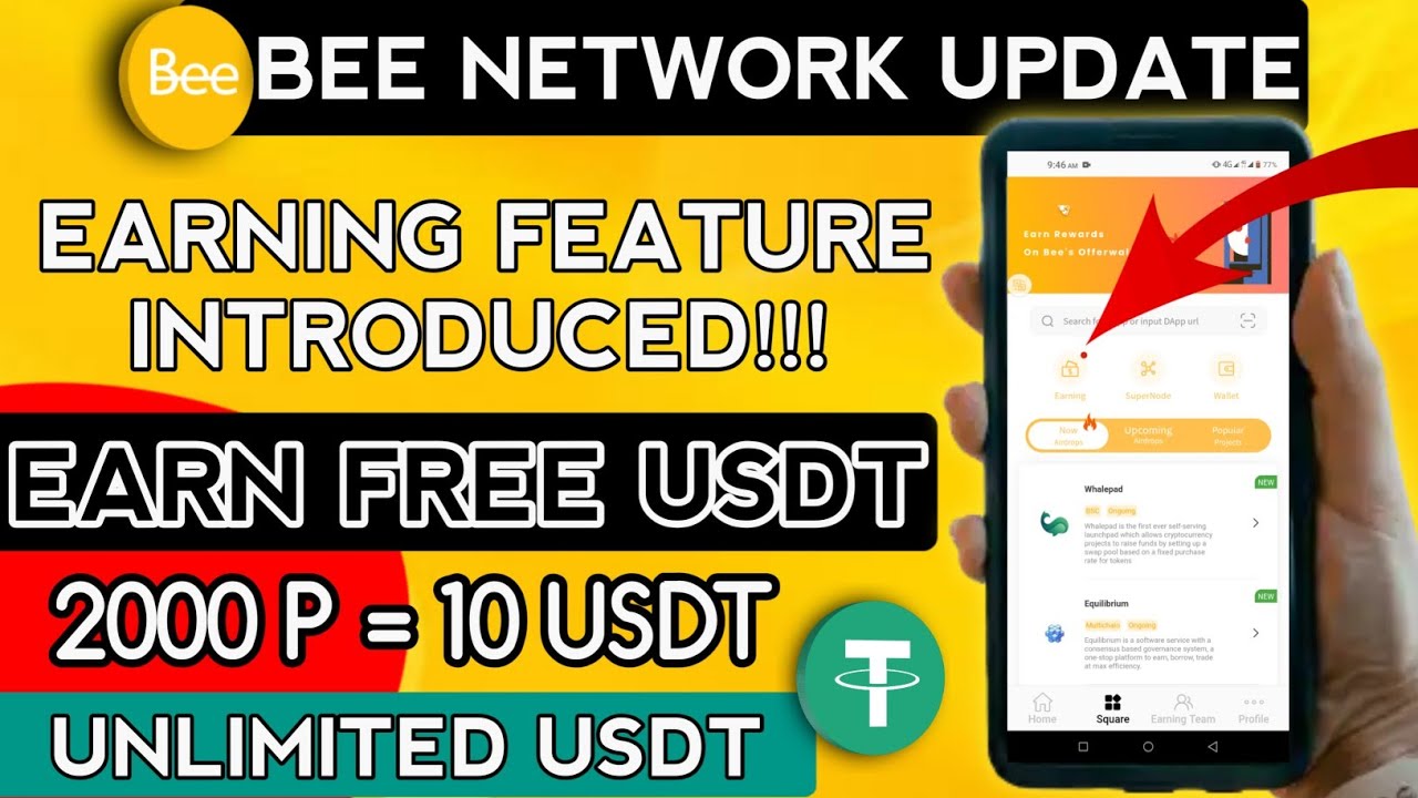 Bee Network Launches Offerwall Earning Feature In Square Section| Bee ...