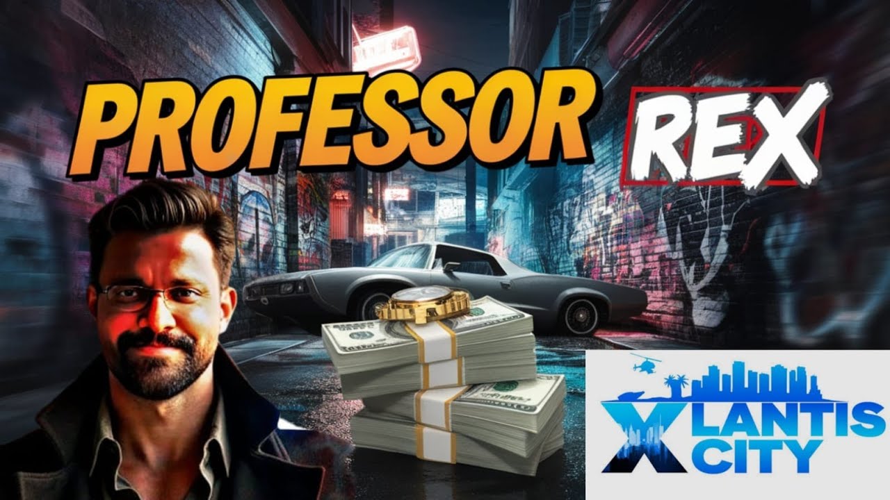 Professor Rex at XLANTIS City | GTA 5 Roleplay #XLANTISCity #XCRP - YouTube