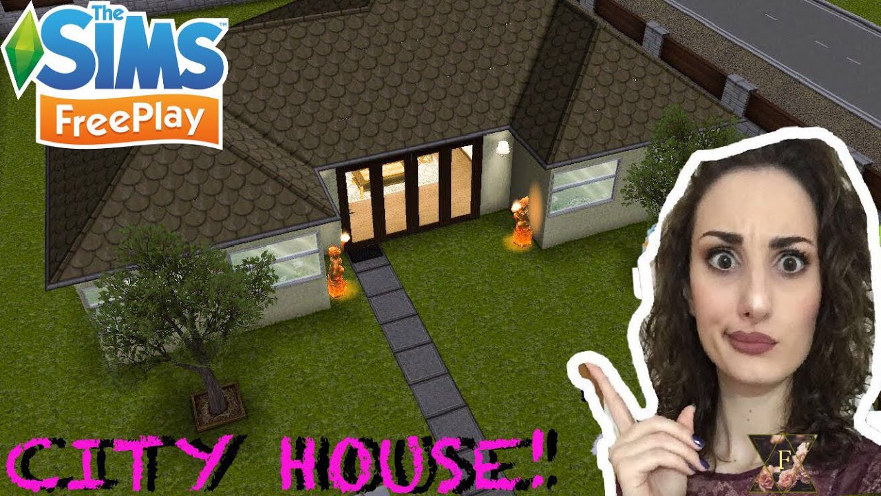 The Sims FreePlay: Speed Build- CITY HOUSE [Ep.3] - YouTube