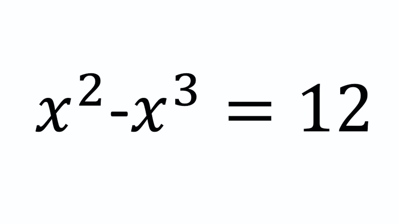 Mathematical olympiad question //Find x=? - YouTube