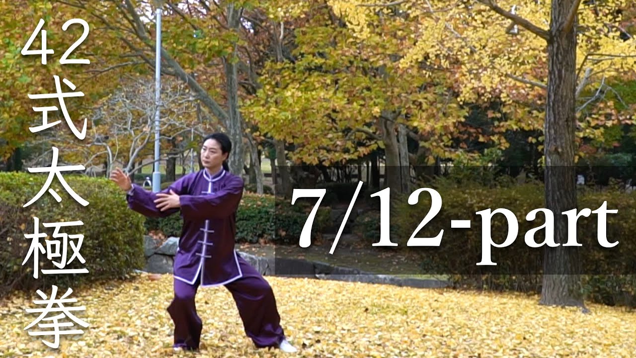 【太極拳】42式太極拳 tai chi chuan【tai chi】 - YouTube