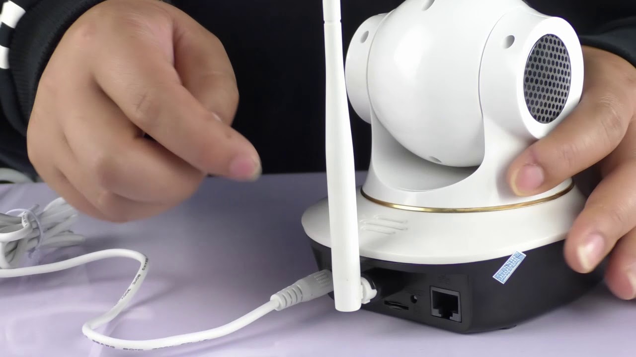 How to Reset VStarcam Indoor Camera C35S to Factory Default - YouTube