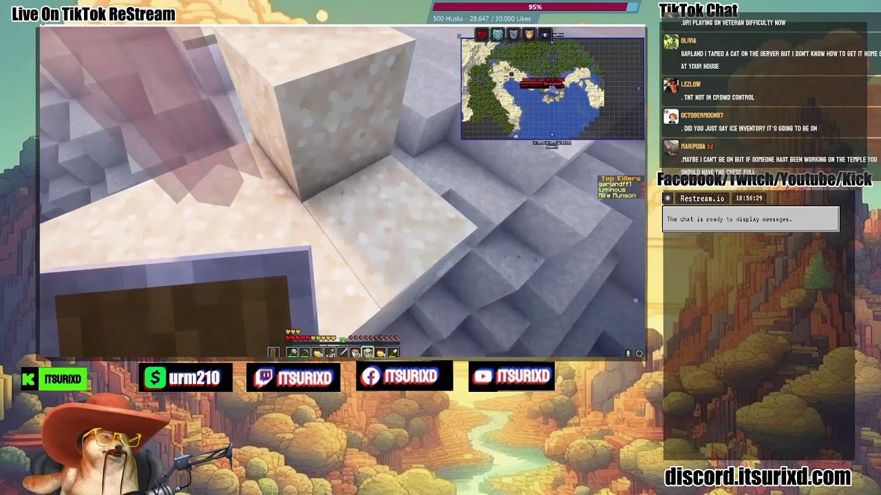 Interactive MC Speedrun Live 185 - YouTube