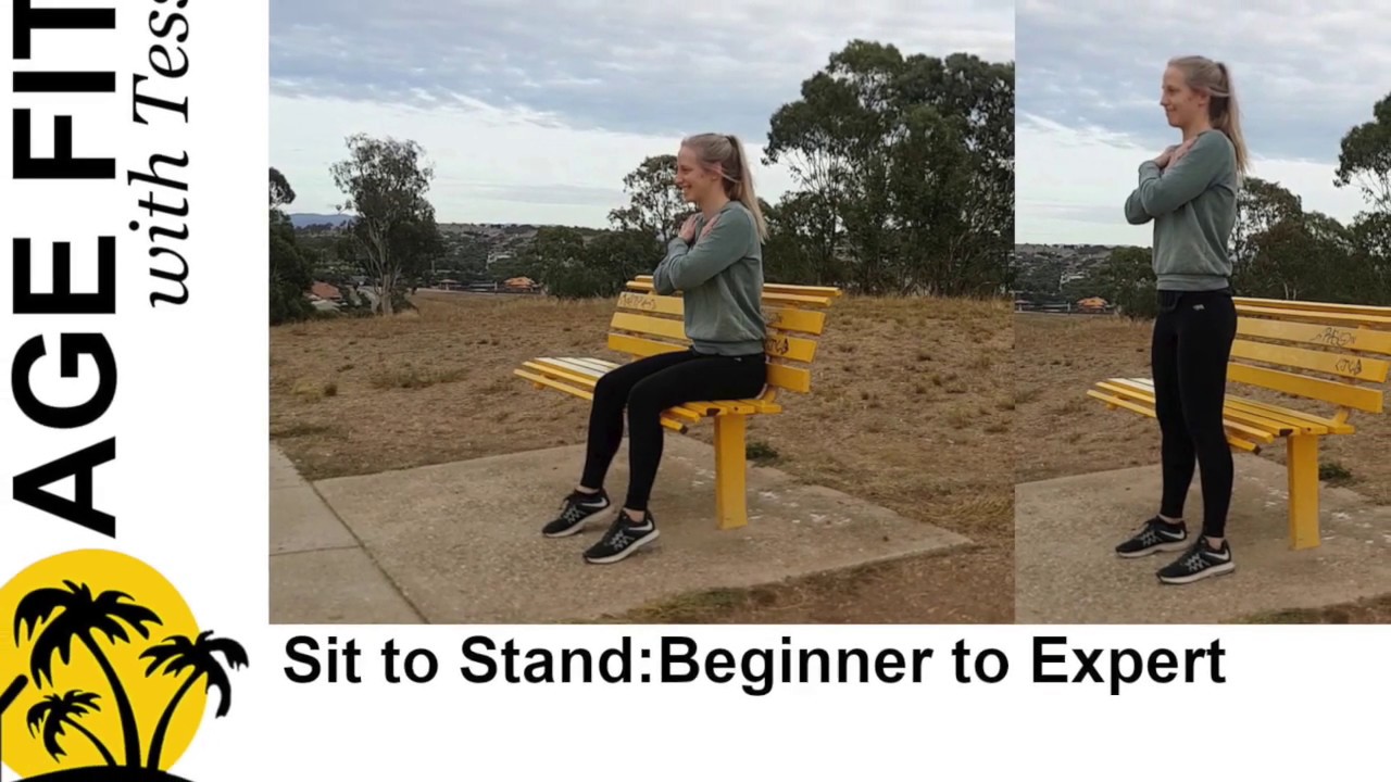 sit to stand: beginner to expert - YouTube