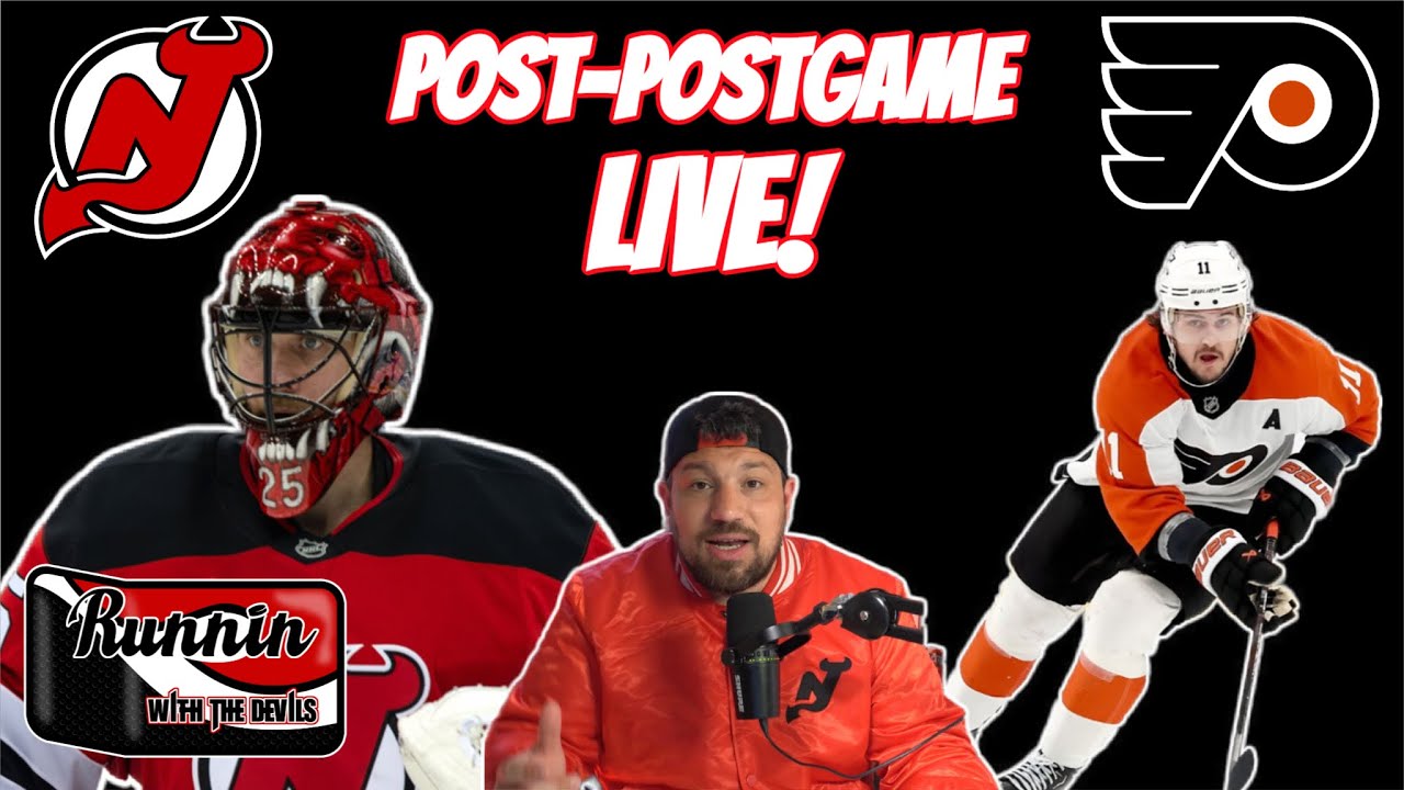 NJ Devils vs. Philadelphia Flyers Post-Postgame LIVE! 1/18/25 - YouTube