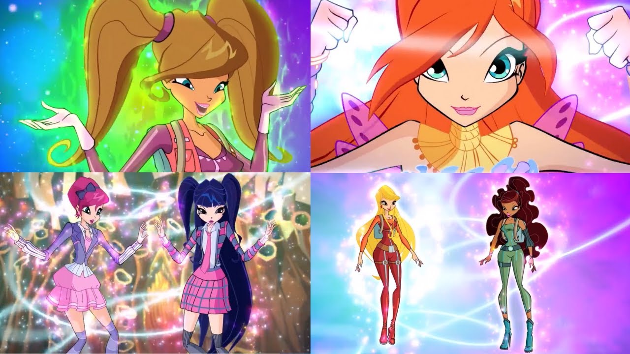 Winx Club : All Get's Bloomix Power Fanmade - YouTube