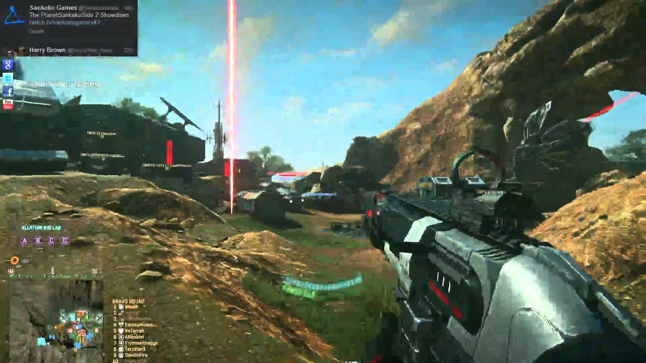 Planetside 2 - Terran Republic Alliance Assault - YouTube