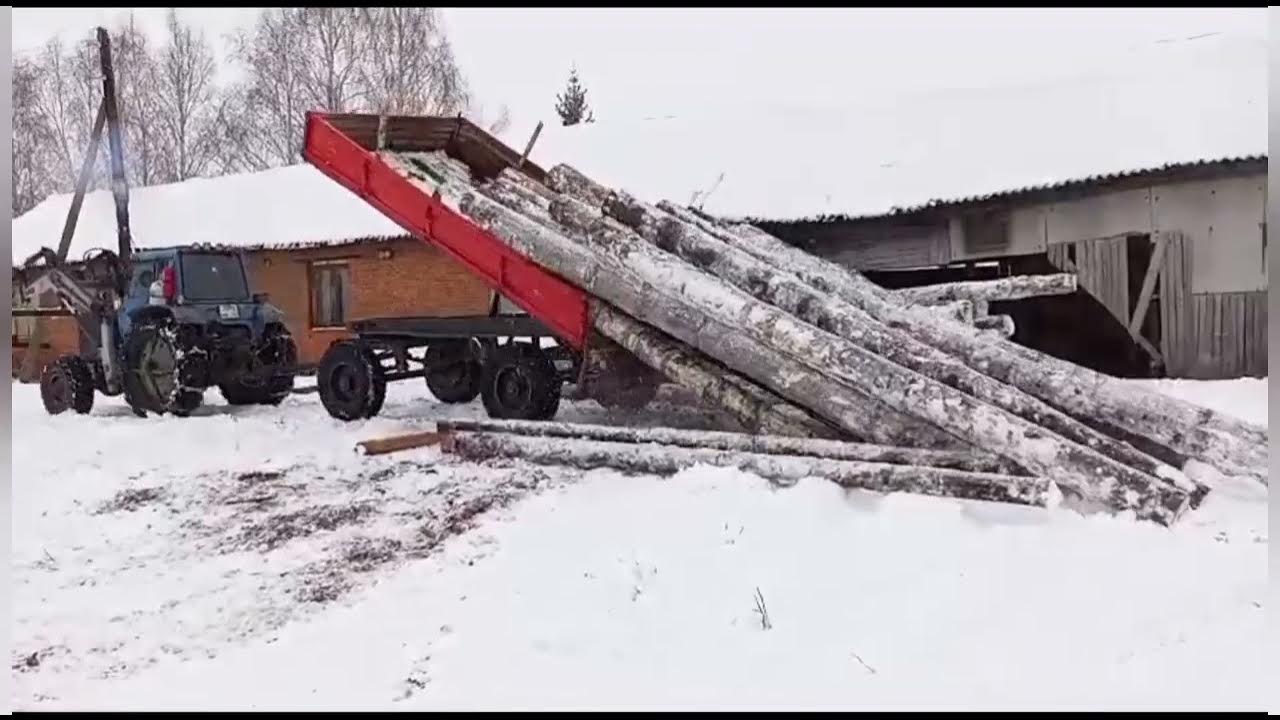 лес мтз - YouTube