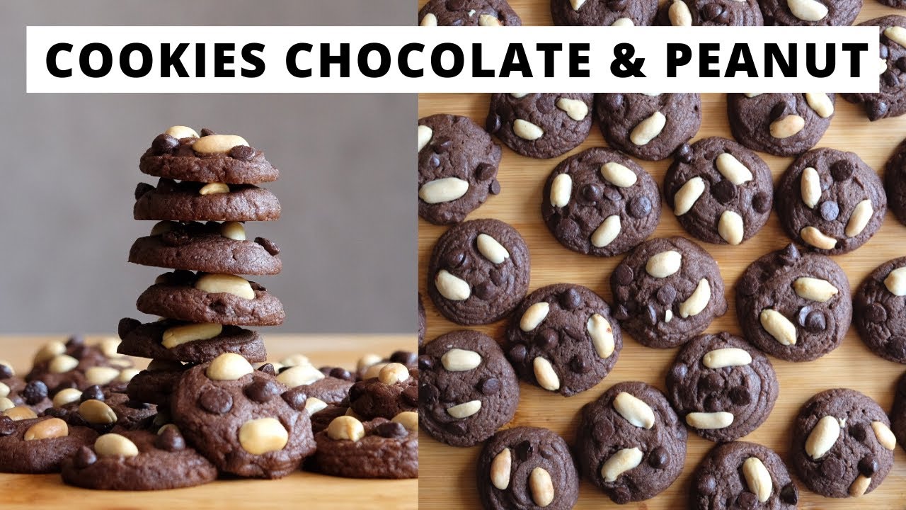 COKLAT + KACANG! COOKIES LEBARAN NYA? - YouTube
