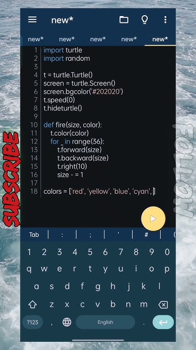 🎇 Mesmerizing Spiral Fireworks in Python Turtle 🌌 #shorts #python #reels #viralshorts - YouTube
