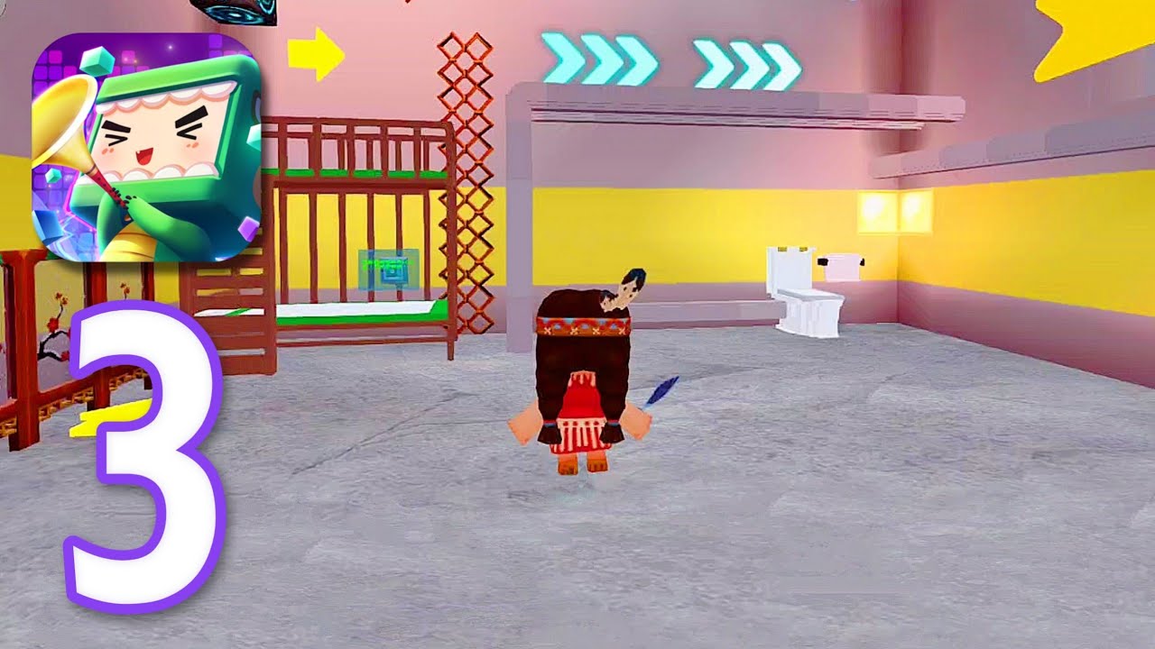 Mini World: CREATA - Barry's Prison Run - Gameplay Part 3 (Chinese ...