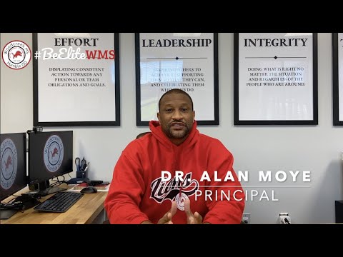 Principal's Message - Moye April 1, 2021 - YouTube