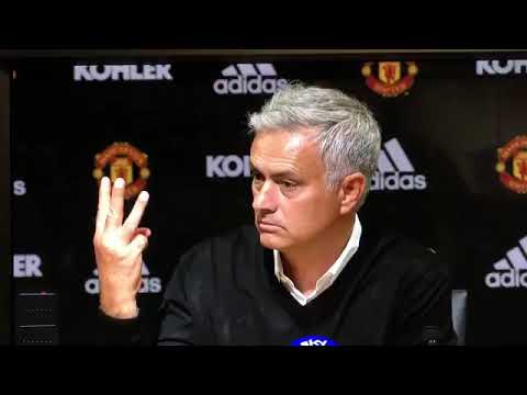 José Mourinho angry at press conference after Tottenham loss - YouTube