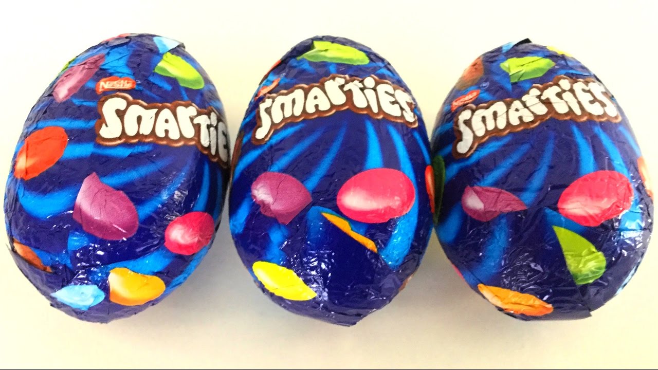 New Smarties Surprise Eggs - YouTube