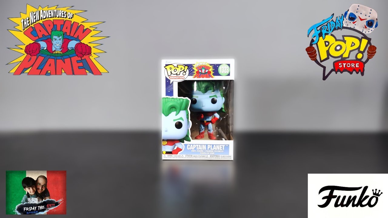 Captain Planet Pop | Captain Planet #1323 - Funko Review (Recensione ...
