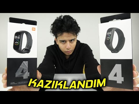 ÇAKMA MI BAND 4 ALDIM (BOZUK ÇIKTI)