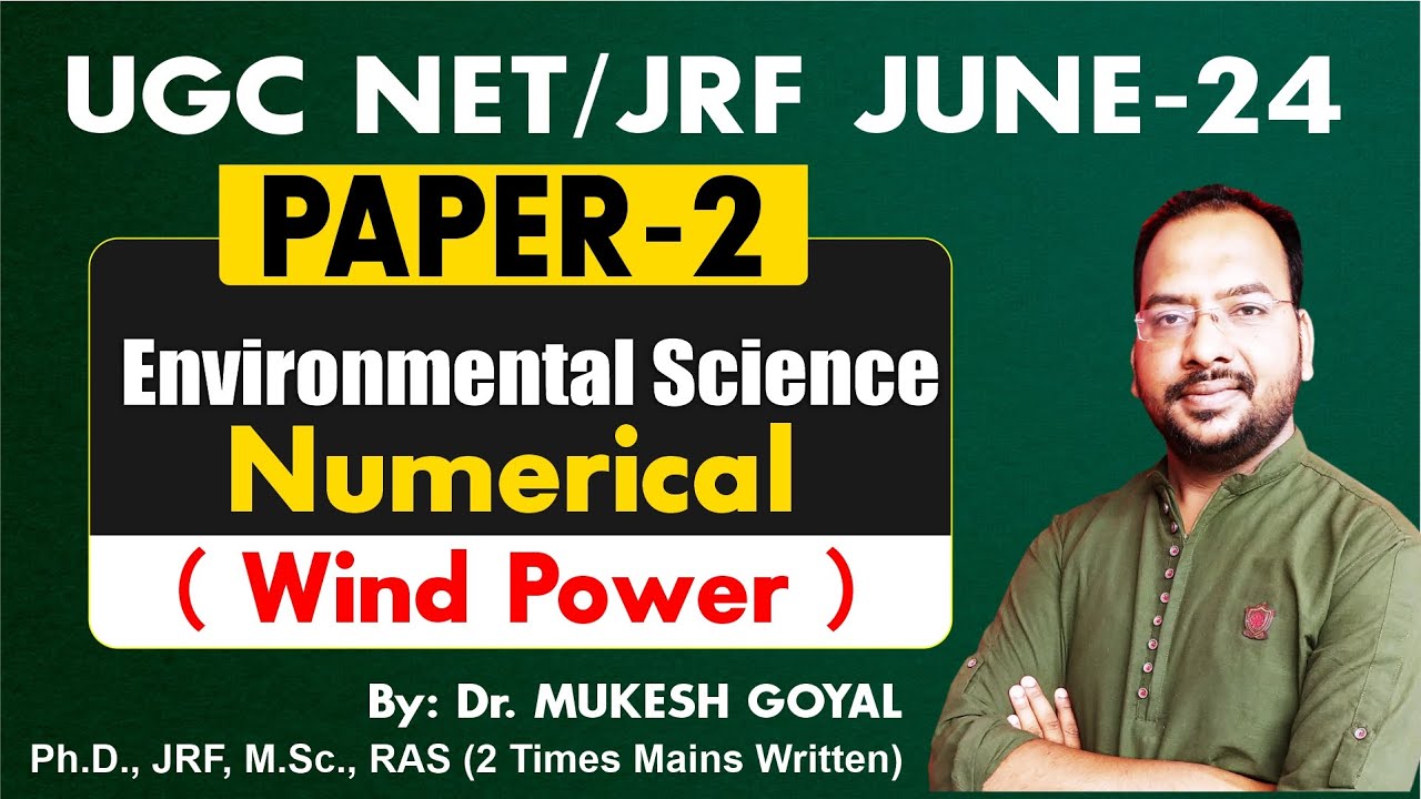 Numerical Environment Science II Wind Power Numerical II By Dr. Mukesh ...