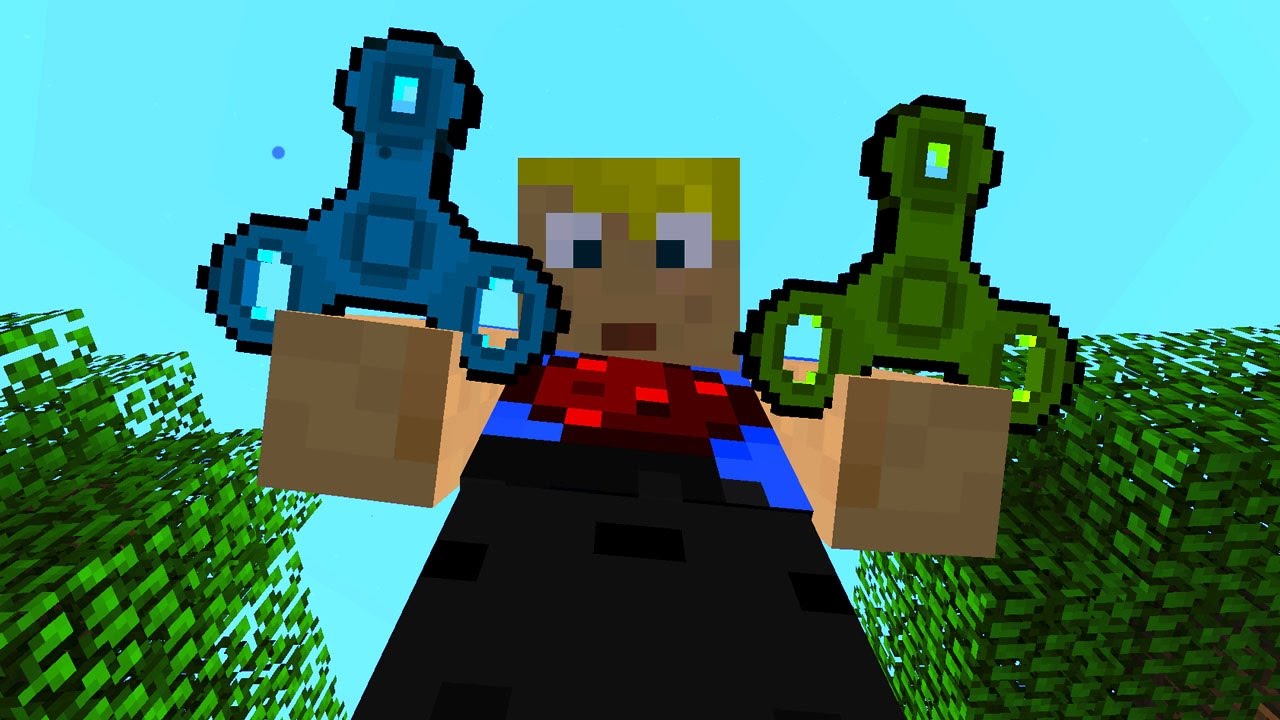 DIY Fidget Spinner Minecraft Mod - YouTube