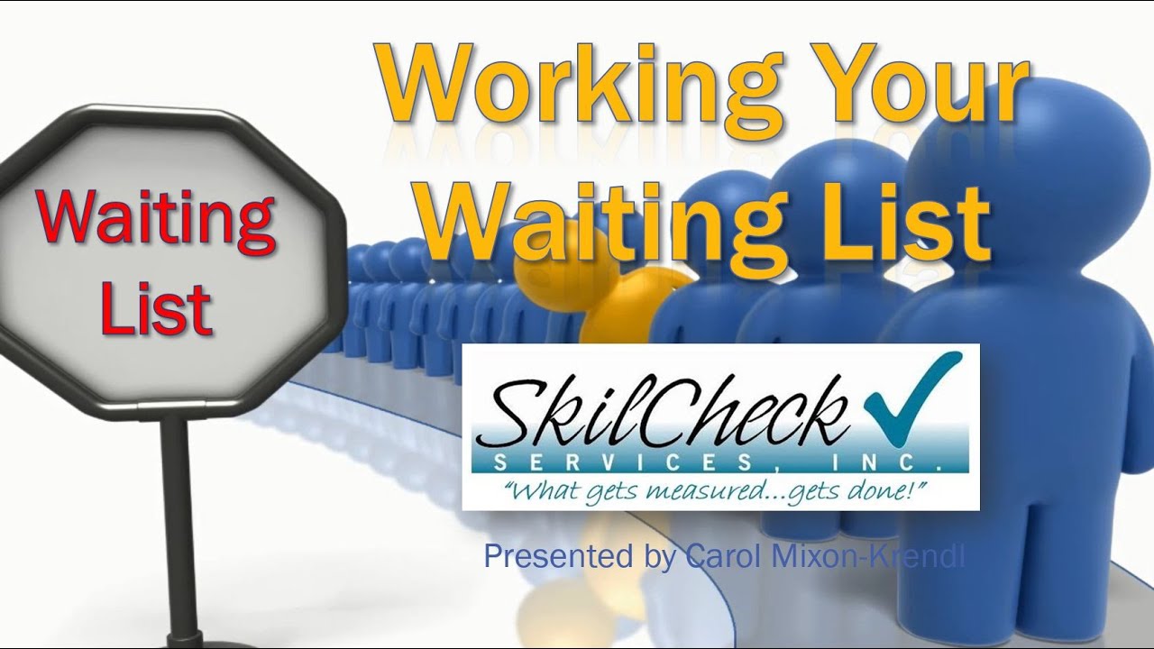 Working Your Waiting List | Self-Storage Management - YouTube