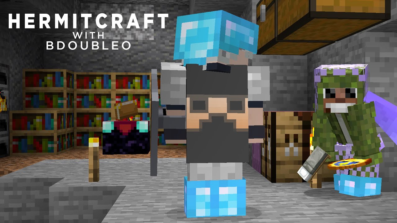 A King Upstairs and An Exile in My Basement :: Hermitcraft S9 - YouTube