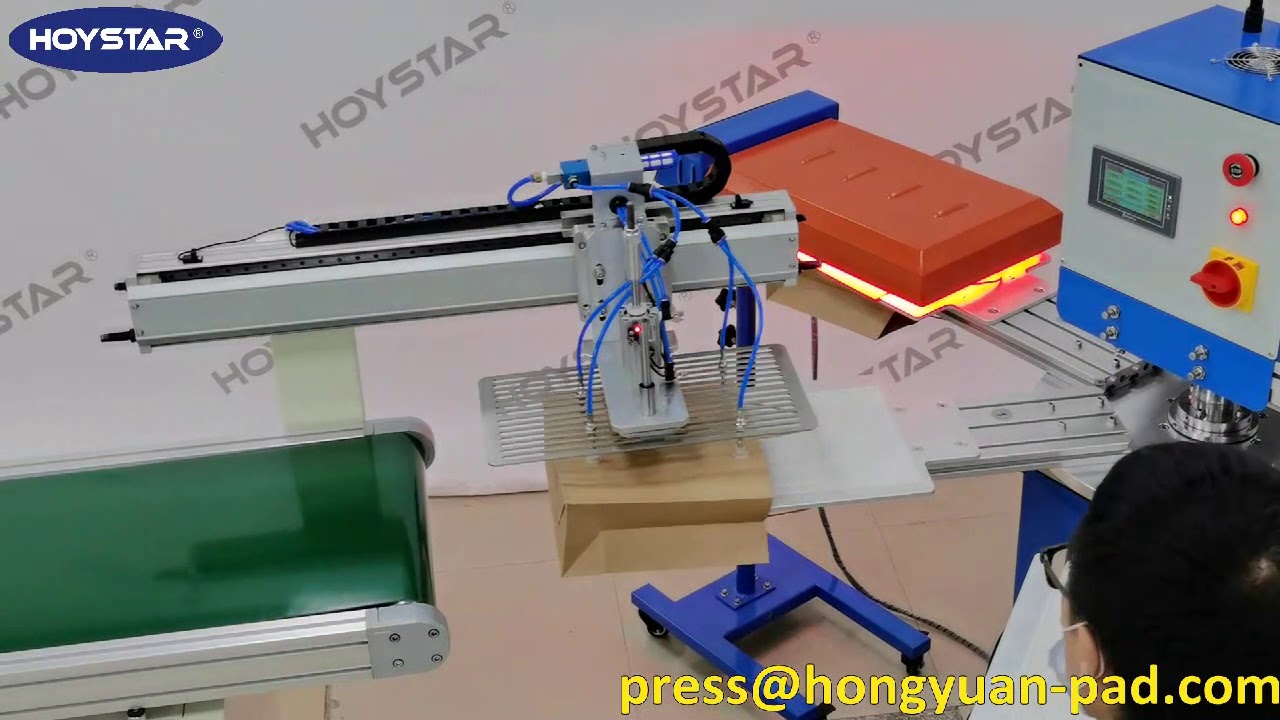 Shopping Paper Bag Printing Machine - YouTube