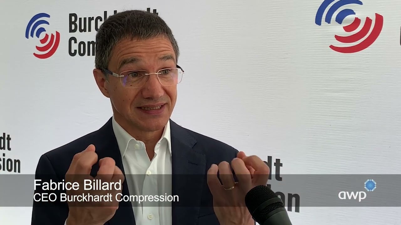 Burckhardt Compression-CEO: Konnten Versprechen einhalten - YouTube