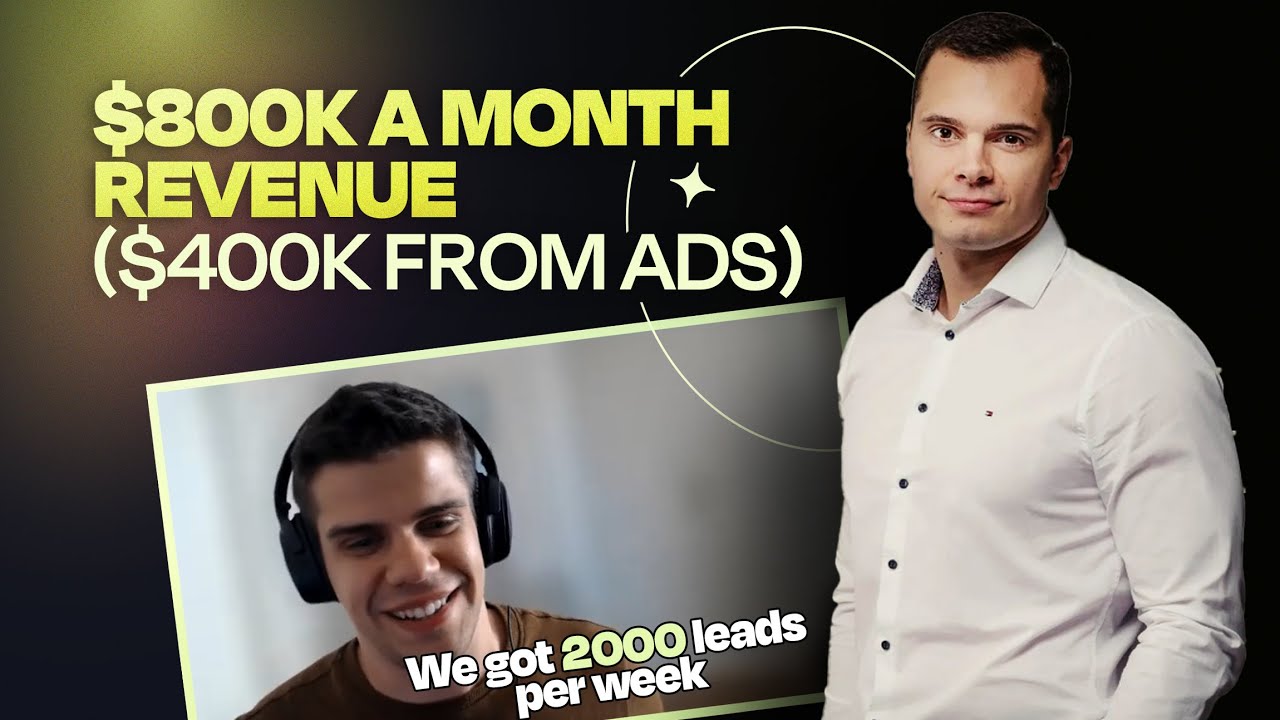 David Hegedus: 400k Per Month From Ads - YouTube