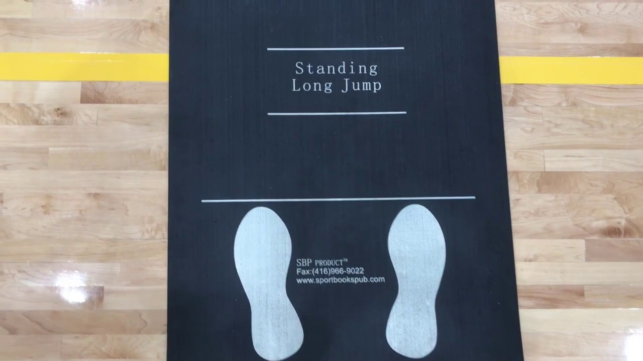 KNSS 209 - Standing Broad Jump Test - YouTube