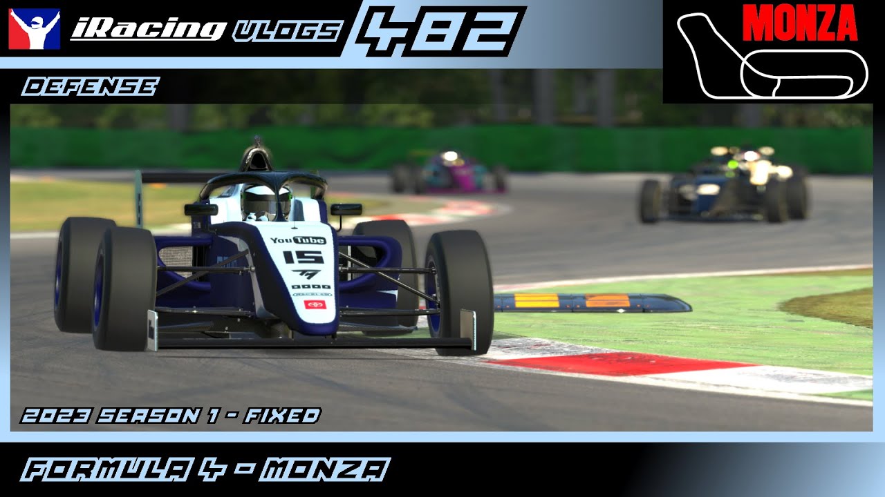 Defense - Formula 4 @ Monza - Fixed - iRacing Ep. 482 - YouTube