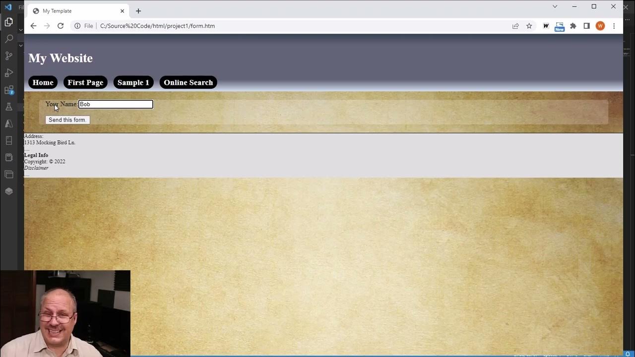 Intro to Web Design Module 17 - Web Forms - YouTube