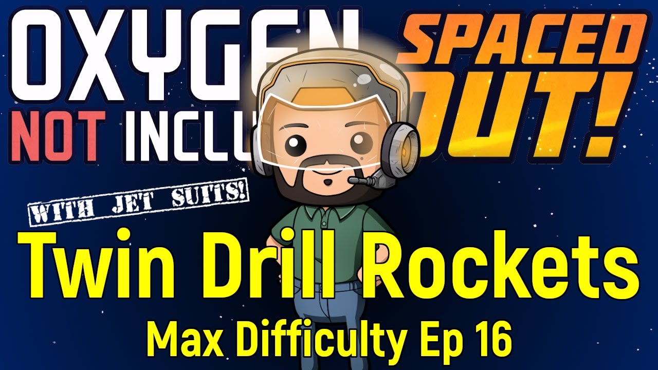 Twin Drill Rockets | ONI Spaced Out | Max Difficulty Ep 16 - YouTube