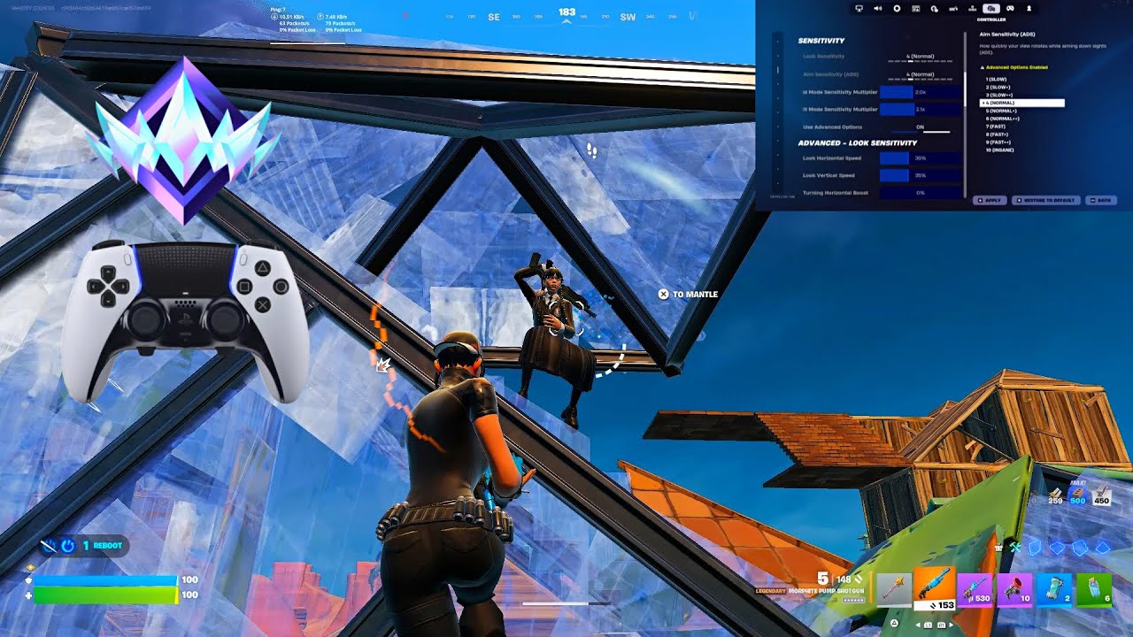 *NEW* BEST Controller Settings + Sensitivity For Fortnite Chapter 7 ...