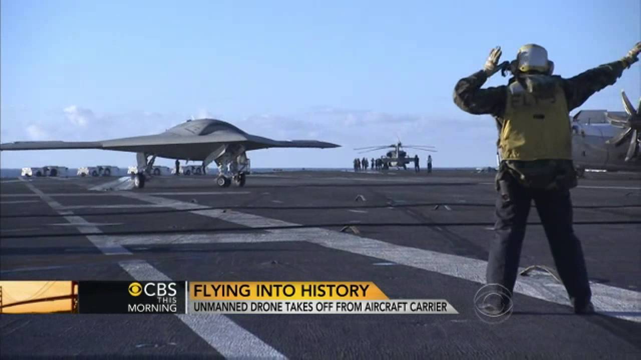 Drone launch success: Unmanned aircraft makes history - YouTube