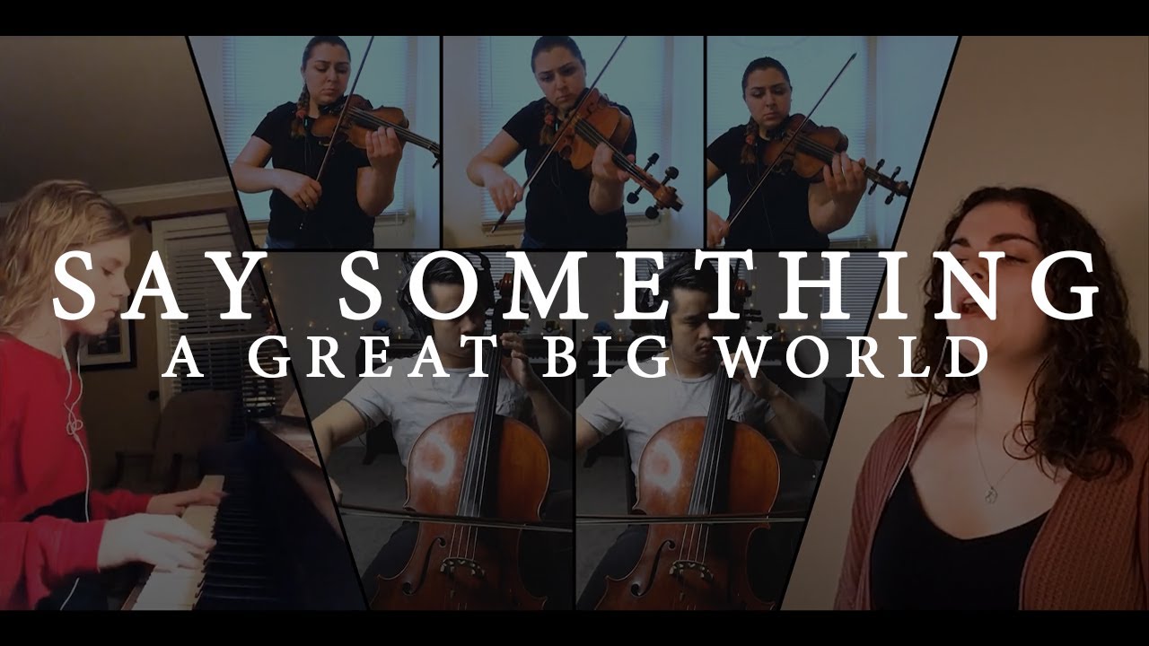 A Great Big World - Say Something「feat. Amanda Riisen and Amanda ...