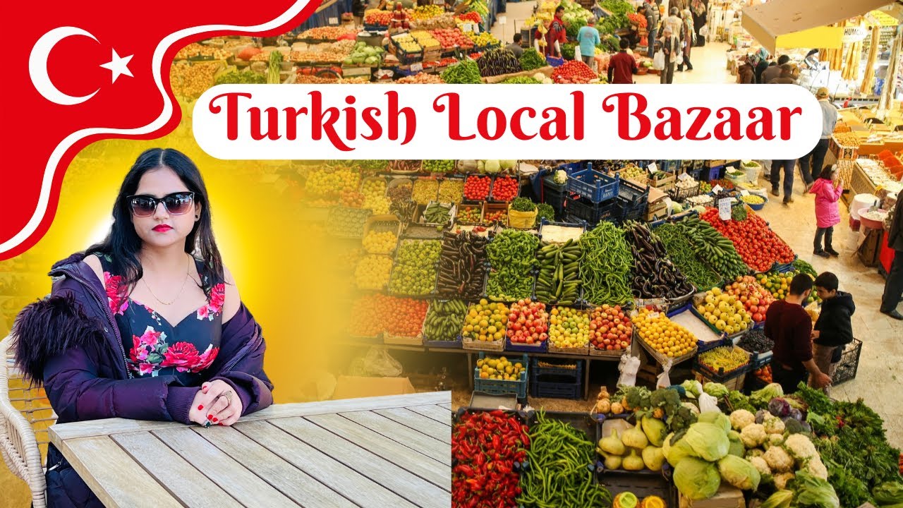 Turkish Local Bazaar || Sunny Day - YouTube