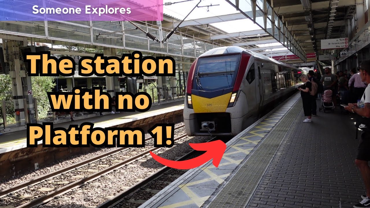 The railway station with NO Platform 1! - YouTube