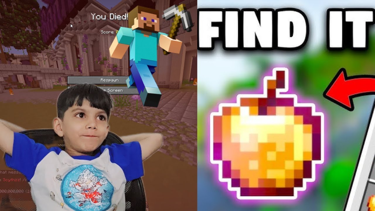 I FOUND GOLDEN ENCHANTED APPLE IN MINECRAFT MOXMC SMP - YouTube
