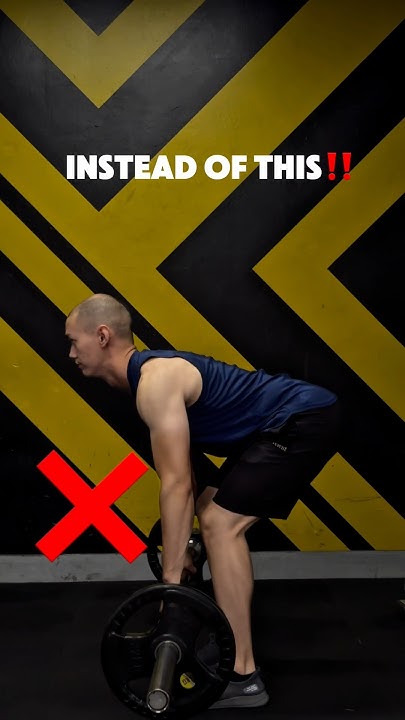 Barbell Row Technique: Common Mistakes vs. Correct Form for Maximum Back Muscle Activation # ...