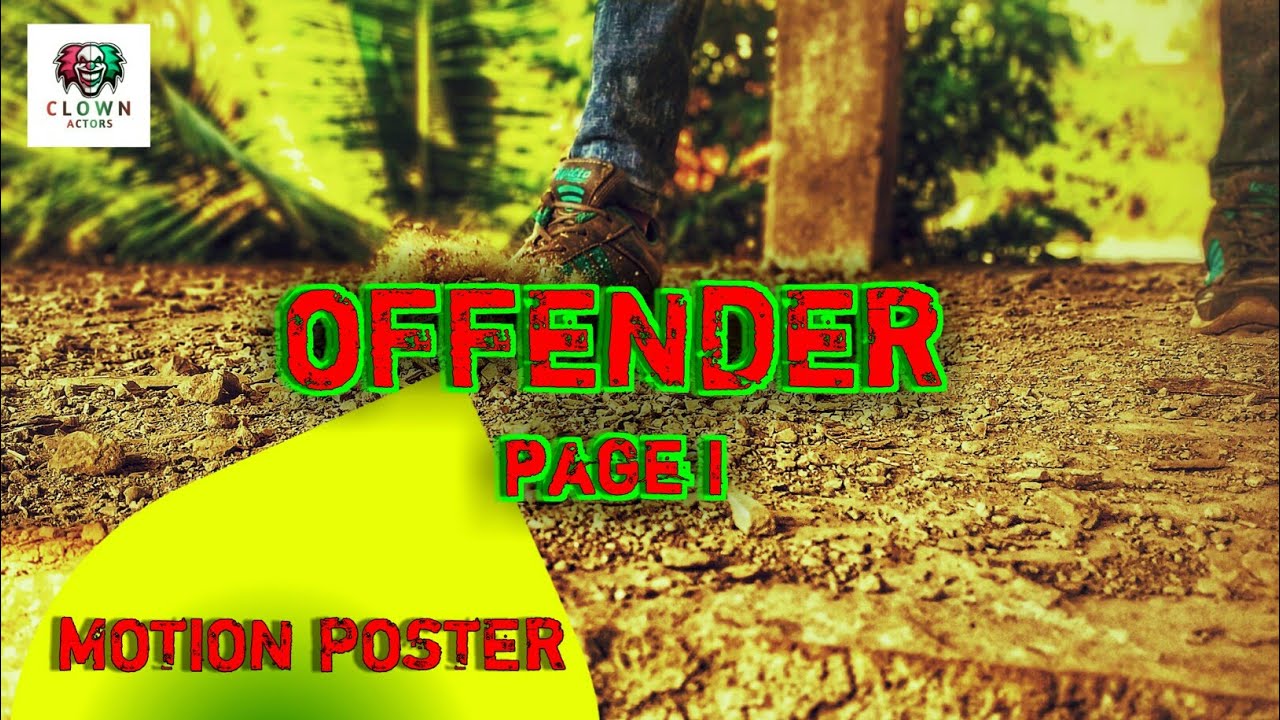 OFFENDER Short film motion poster - YouTube