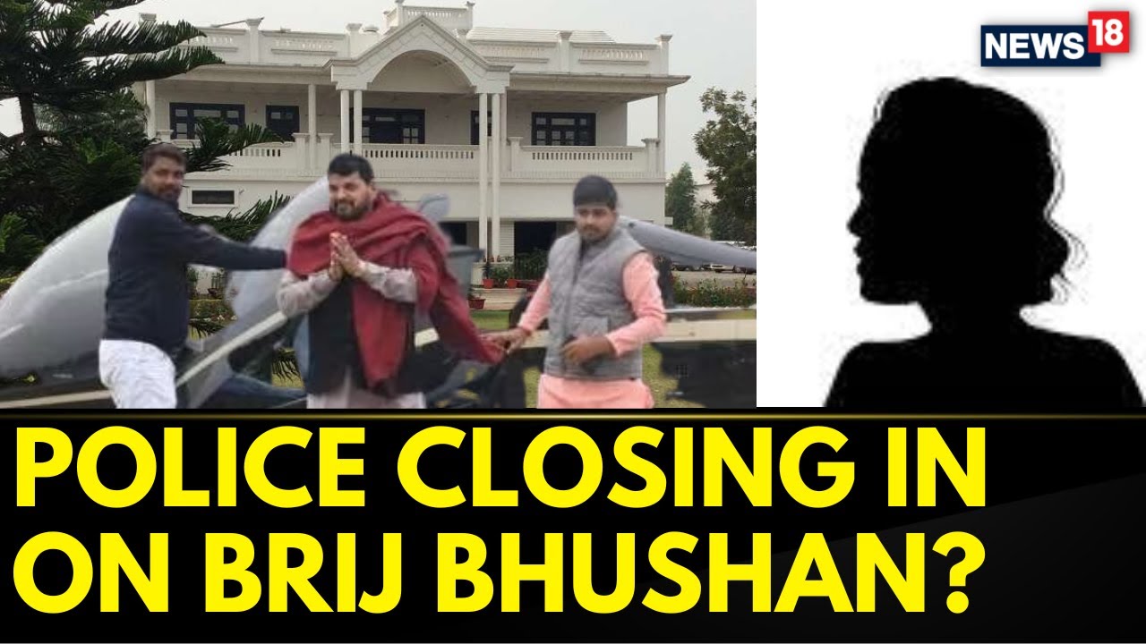 Wrestlers Protest | Woman Wrestler Brought To Brij Bhushan Sharan Singh ...