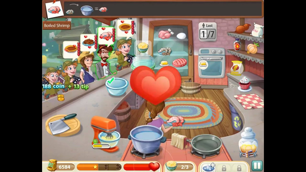 Kitchen Scramble Level 112 - YouTube