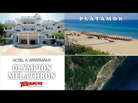 Hotel Olympion Melathron*** + Apartmány - Platamon, Grécko (CK Turancar ...