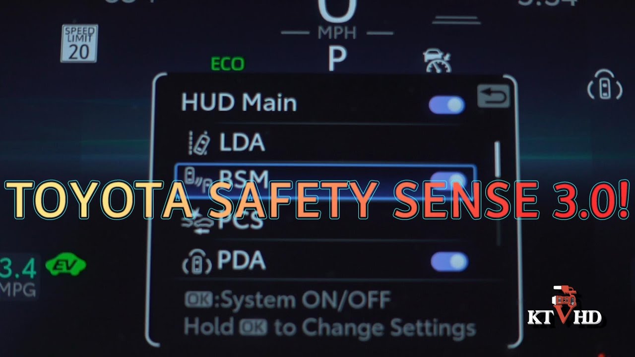 2025 TOYOTA CAMRY SAFETY SENSE 3.0! - YouTube