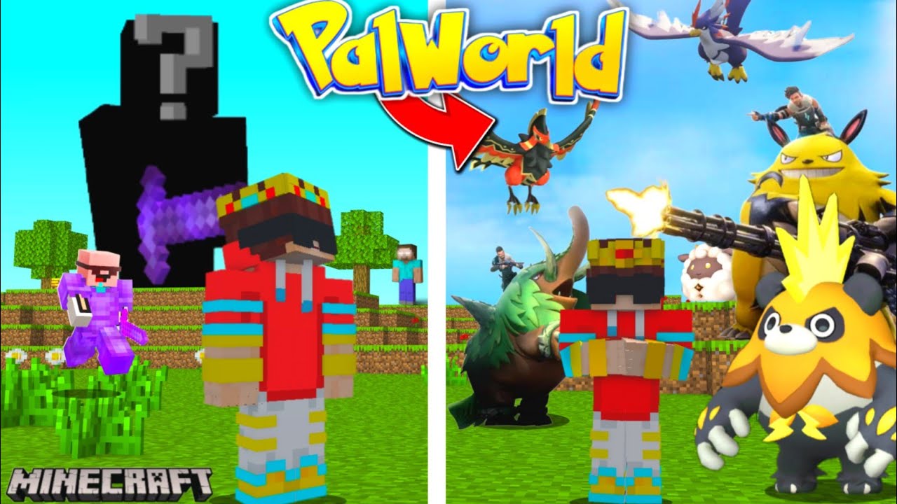 How I Changed Minecraft To Palworld With These Mods - YouTube